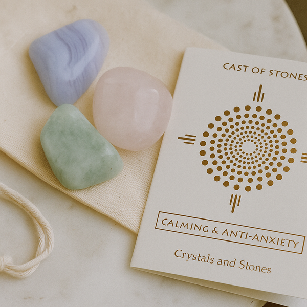 Calming and Anti Anxiety Healing Stones - Crystal Set | DharmaCrafts
