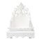 White Wooden Small Shrine - Made in Bali | DharmaCrafts