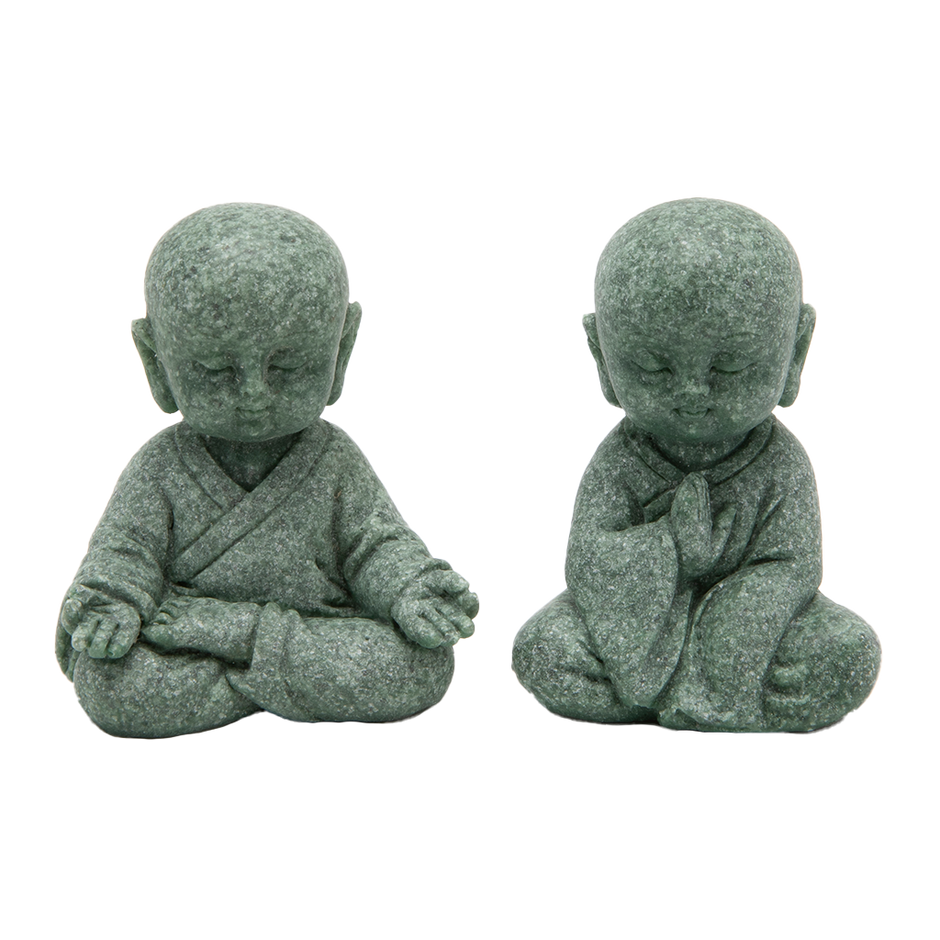 Small Statues: Buddha and Jizo Statue Sets | DharmaCrafts