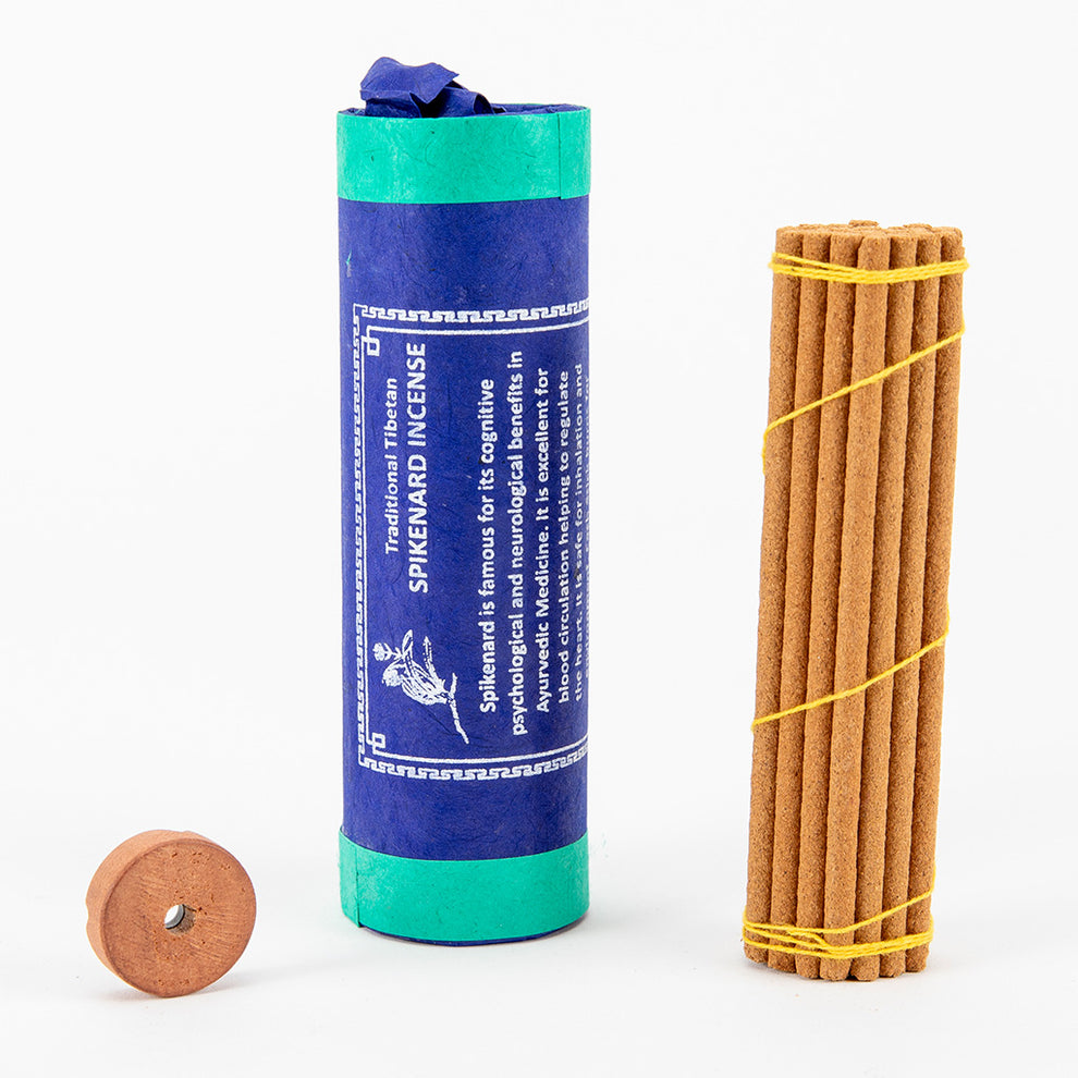 Spikenard Tibetan Incense Sticks - Muskroot | DharmaCrafts