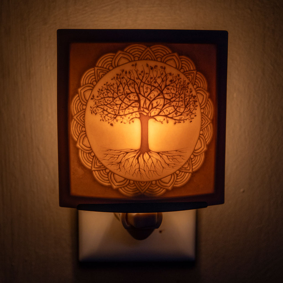 Decorative Tree of Life Night Light - Tree of Life Wall Light ...