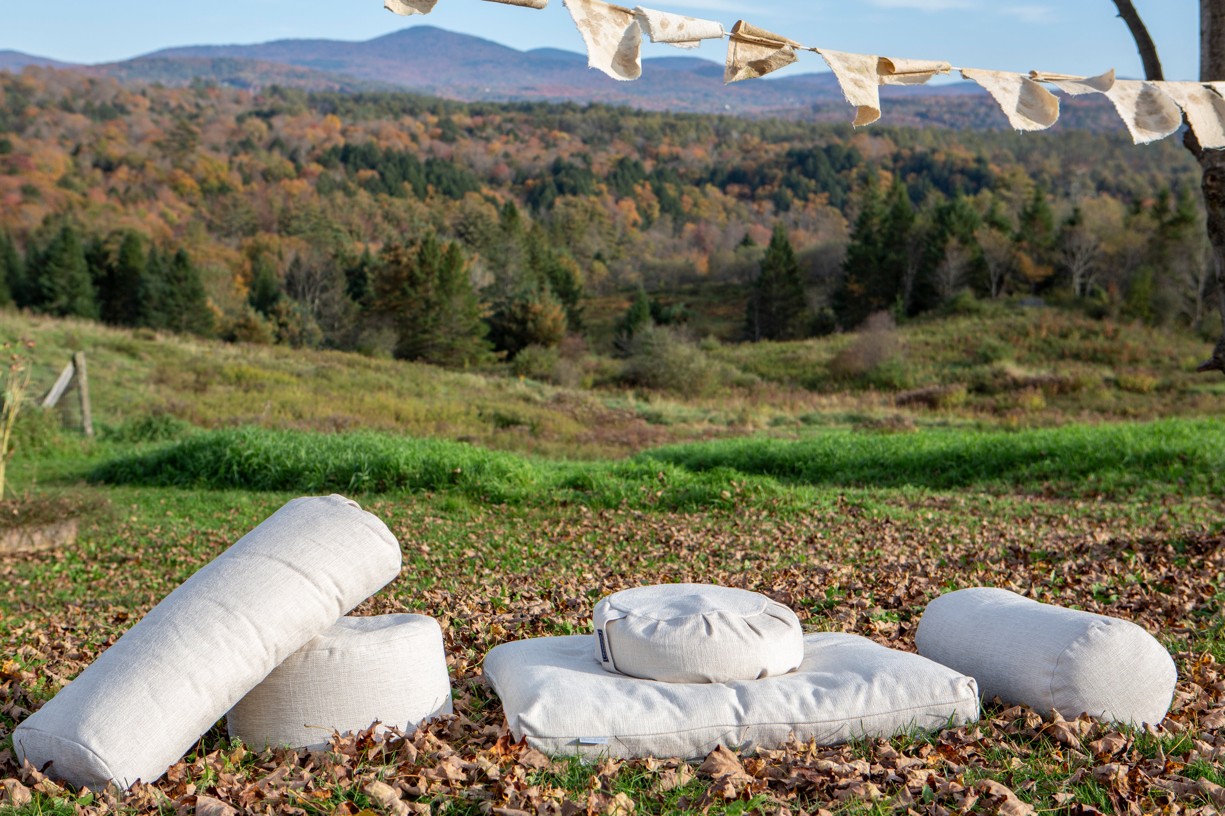 Luxe Woven Zabuton Meditation Cushion Cover | DharmaCrafts