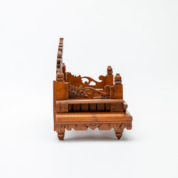 Chimpaka Wood Shrine for Offerings in Home Altar | DharmaCrafts