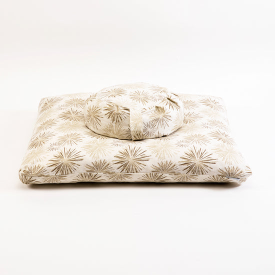 Organic Cotton Fill Limited Edition Zafu Zabuton Set Cushions ...